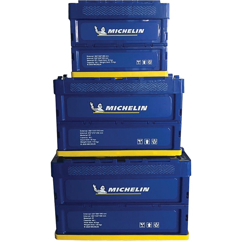 MICHELIN-36L CAR STORAGE BOX (FOLDABLE, CONVENIENT) | Shopee Malaysia