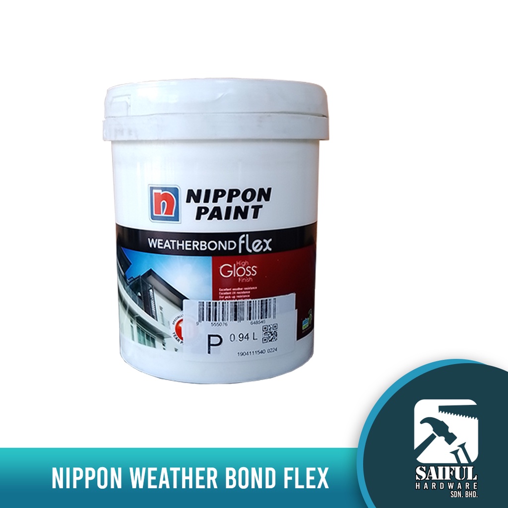 NIPPON WEATHERBOND FLEX 1 LITRE | Shopee Malaysia NIPPON WEATHERBOND FLEX 1 LITRE | Shopee Malaysia