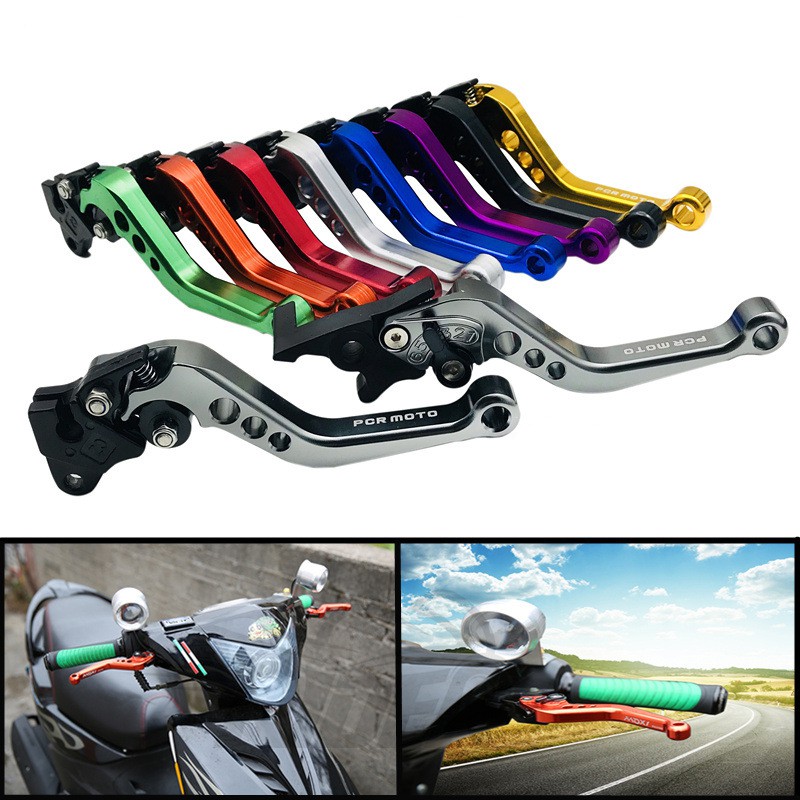 2pcs Motorcycle Brake Handle Genuine Alloy Handle Motorcycle Clutch ...