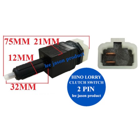 HINO LORRY TRUCK 2PIN CLUTCH SWITCH | Shopee Malaysia