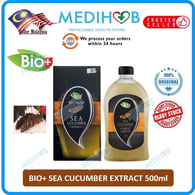 BioPlus Jelly Gamat Sea Cucumber Extract 500ml Bio+ (EXP02/2027 ...