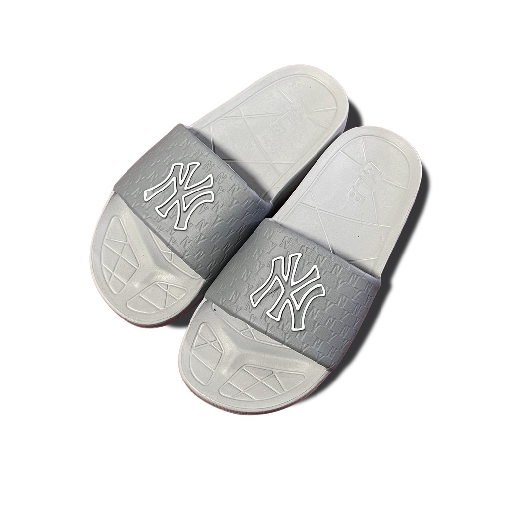 MLB Mlb001 Korean Horizontal Strap High Heel Slippers With Plastic ...