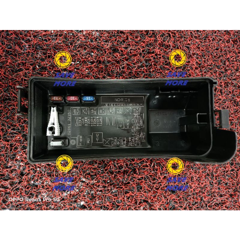 ORIGINAL PERODUA GENUINE AXIA, BEEZA, MYVI LAGI BEST FUSE BOX COVER ...