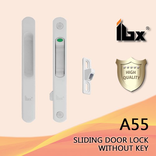 IBX® A55 25mm / 32mm Sliding Door Lock Without Key | Shopee Malaysia