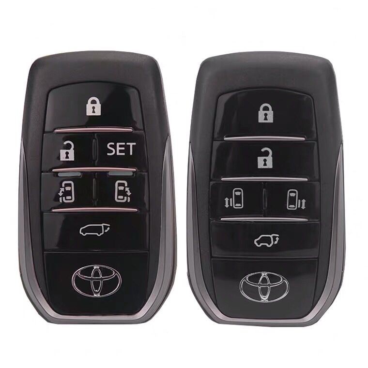 Toyota updating 5/6 buttons smart key casing to replace & modify new ...