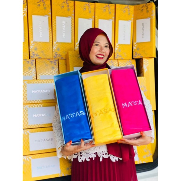 (100% Original) Premium Bamboo Towel Mamasab Free Box and Paper Bag ...