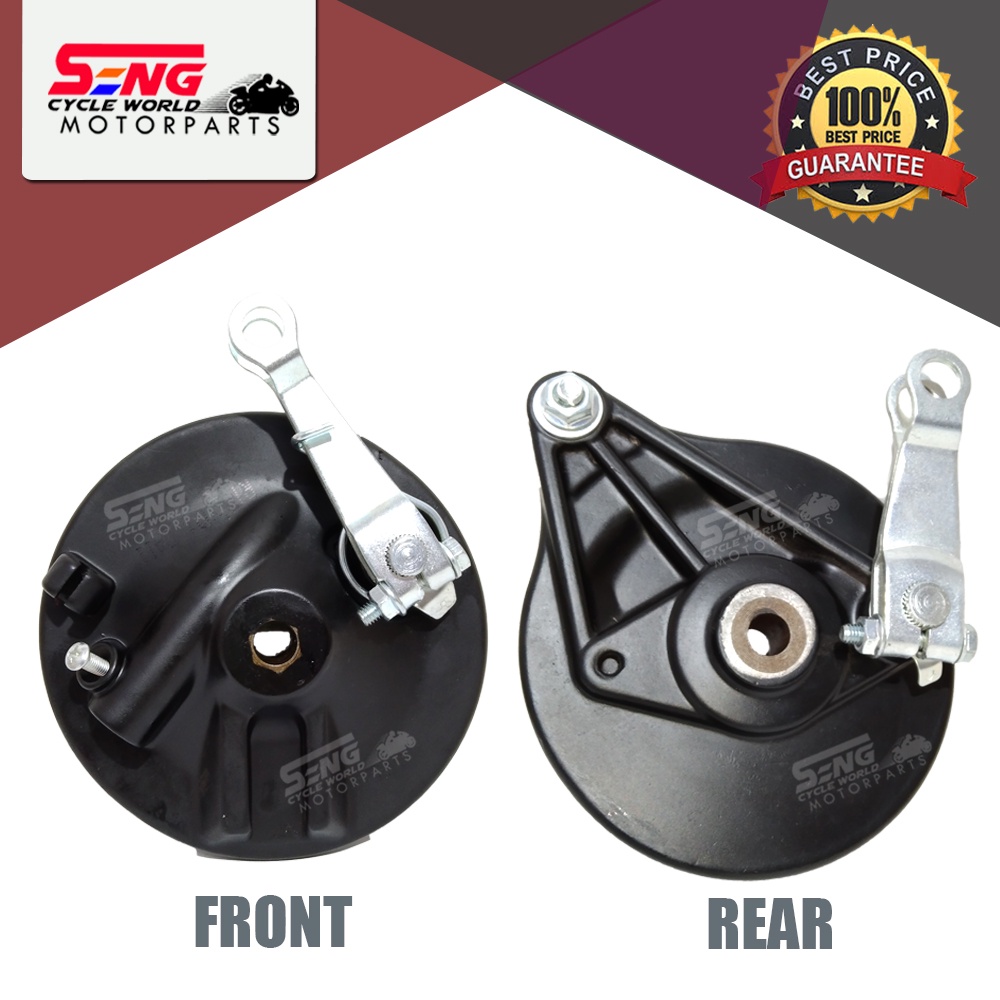 MODENAS MR3 FRONT & REAR BRAKE HUB PANEL SET ORIGINAL | Shopee Malaysia