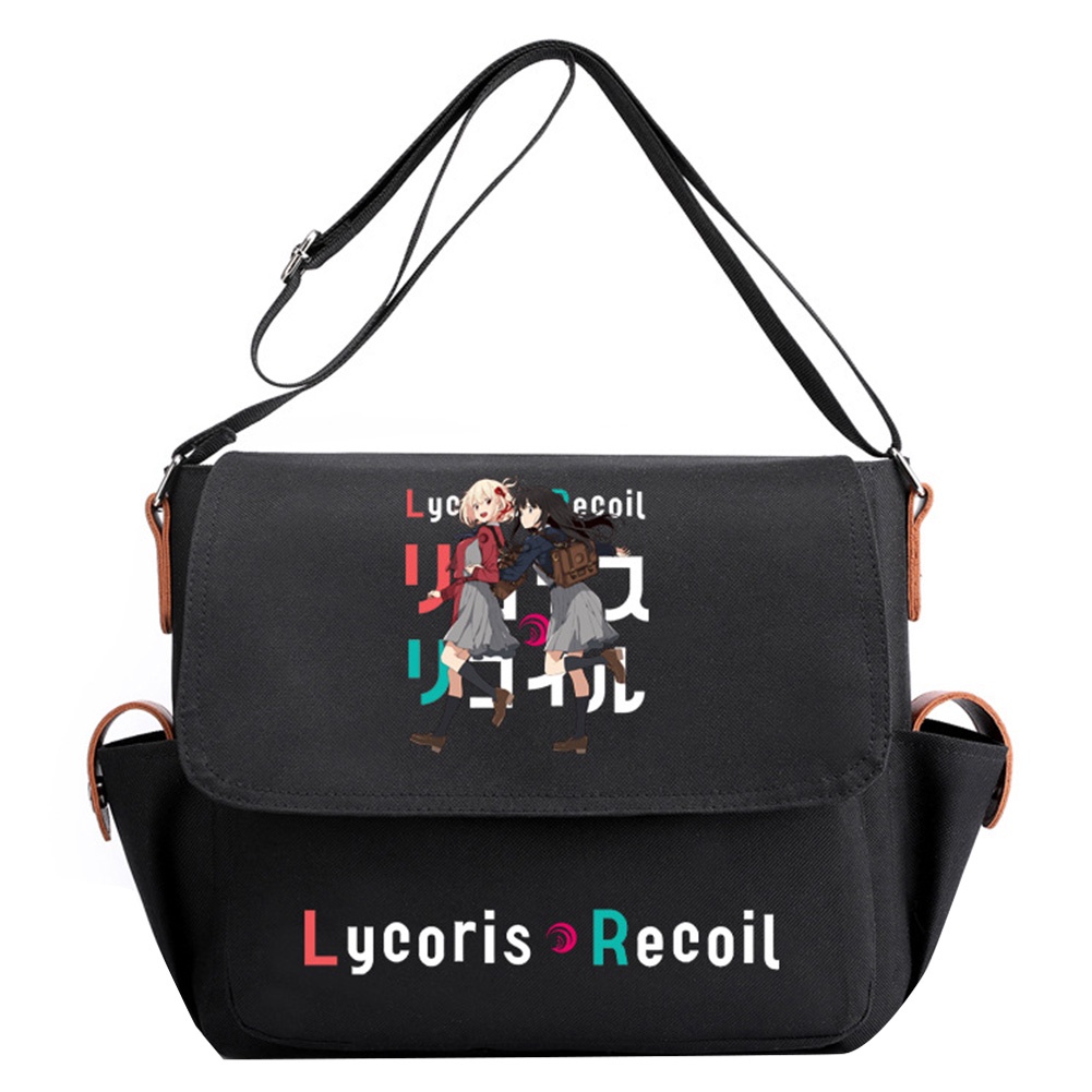 Lycoris Recoil Chisato Nishikigi Inoue Takina cosplay shoulder bag ...