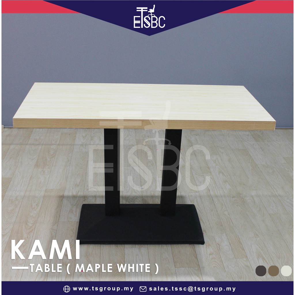 ETSBC Kami Table - Contemporary Dining Table 120X60cm | Shopee Malaysia