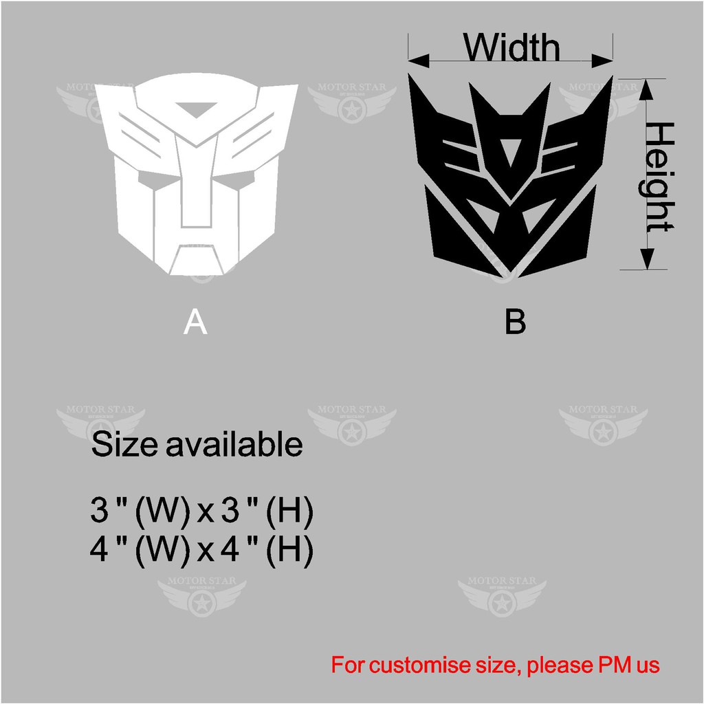 STICKER CUTTING DYE CUT DIE CUT LASER CUT TRANSFORMER FOR CAR ...