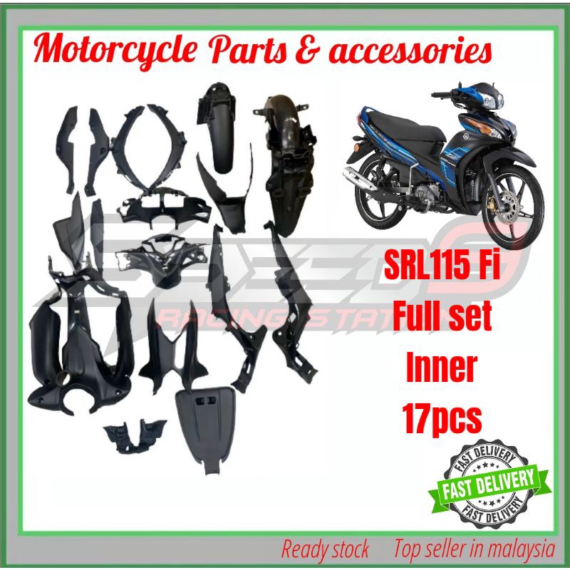 17PCS FULL SET COVER SET INNER SRL115 Fi 100%ORIGINAL HLY lagenda115 fi ...