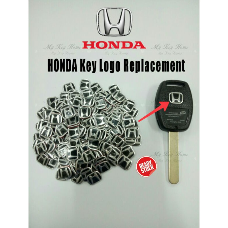 Honda key Logo Replacement/Logo kunci Honda(price per unit) | Shopee ...