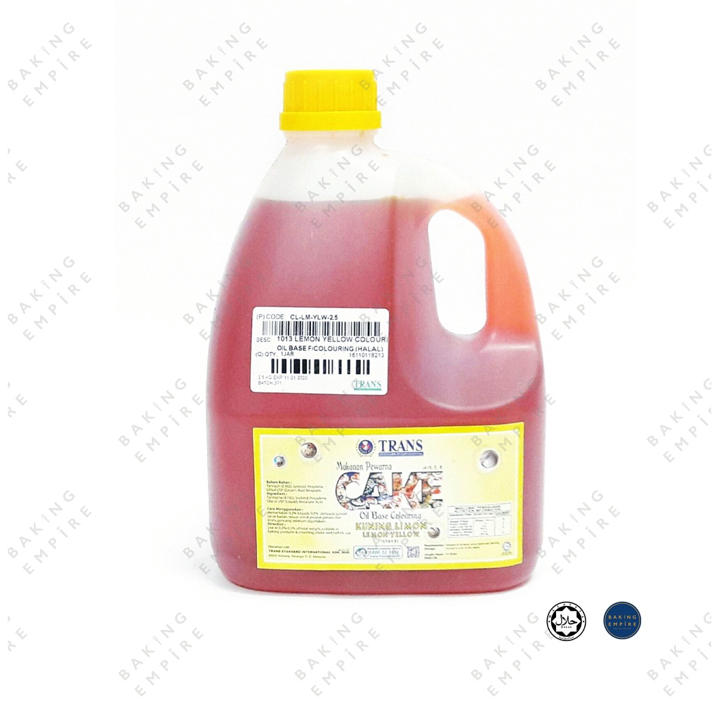 Trans Oil Base Food Colouring 2.5kg | Shopee Malaysia