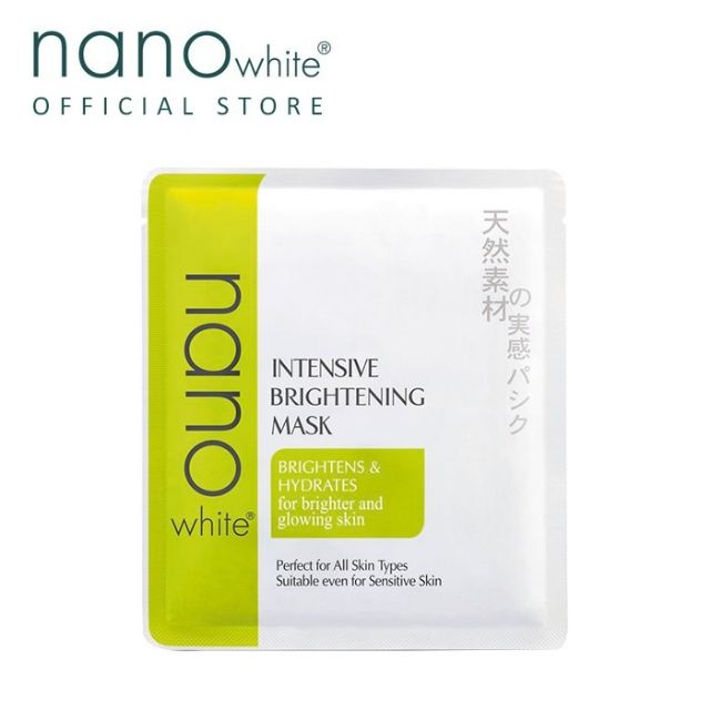 NANO WHITE INTENSIVE BRIGHTENING MASK (22ML) | Shopee Malaysia