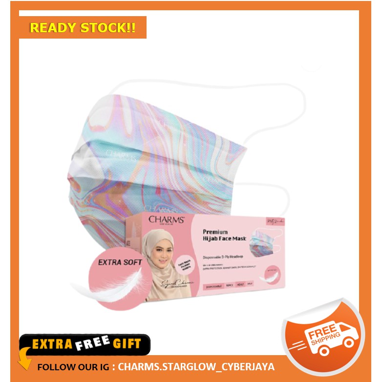 🎁 BONUS 🌟 𝗣𝗥𝗘𝗠𝗜𝗨𝗠 𝗛𝗜𝗝𝗔𝗕 𝗙𝗔𝗖𝗘𝗠𝗔𝗦𝗞 | Charms Cosmetic Skincare | Shopee ...