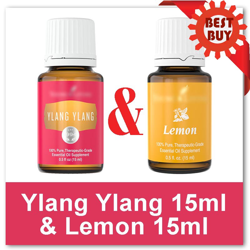 Living Young Essential Oil Ylang Ylang + Lemon *15ml | Shopee Malaysia