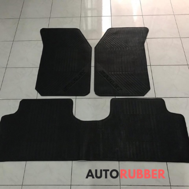 Toyota Starlet Capsule Starlet Rubber Floor Carpet Box | Shopee Malaysia