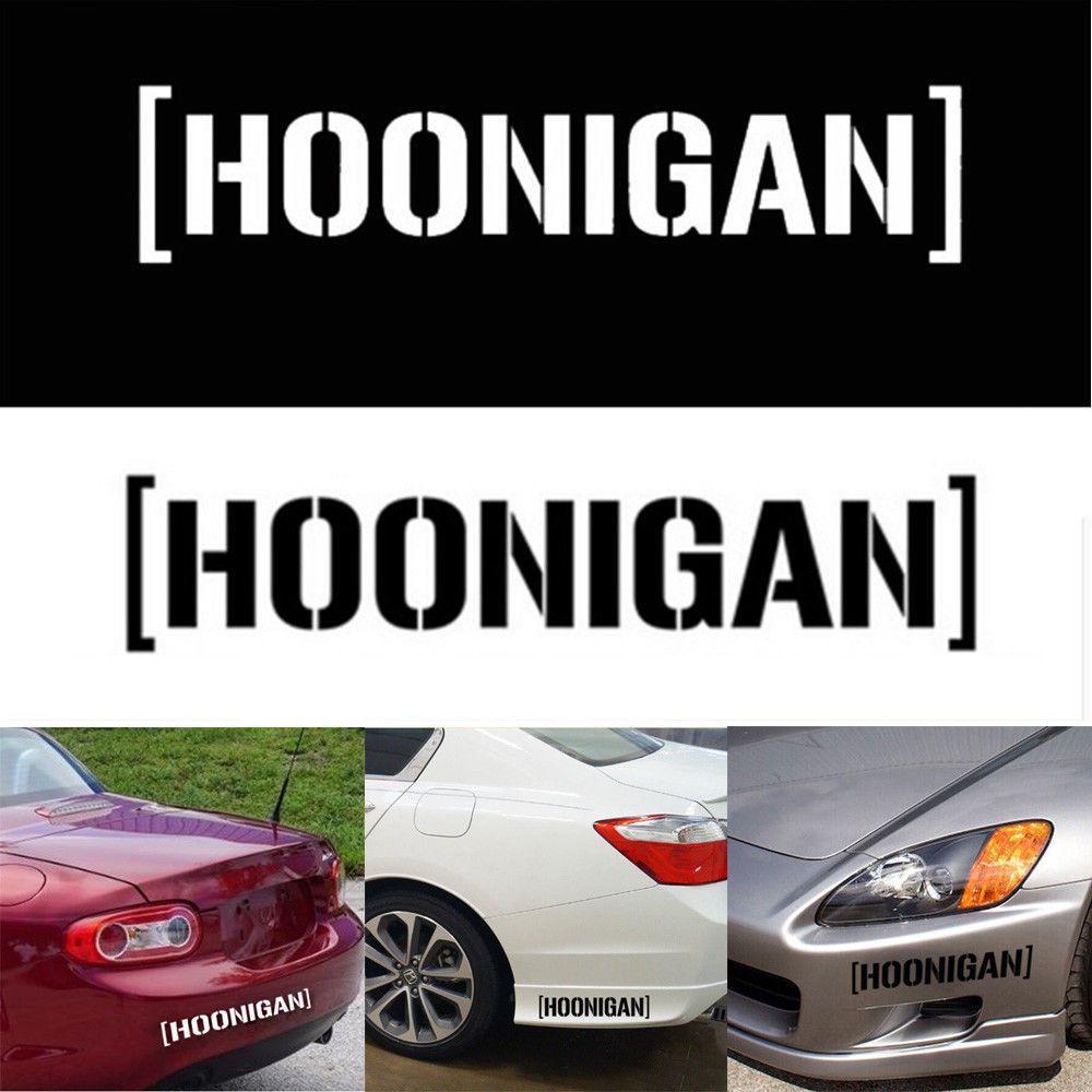 HOONIGAN CAR STICKER CERMIN HOONIGAN STICKER KERETA BODY STICKER ...