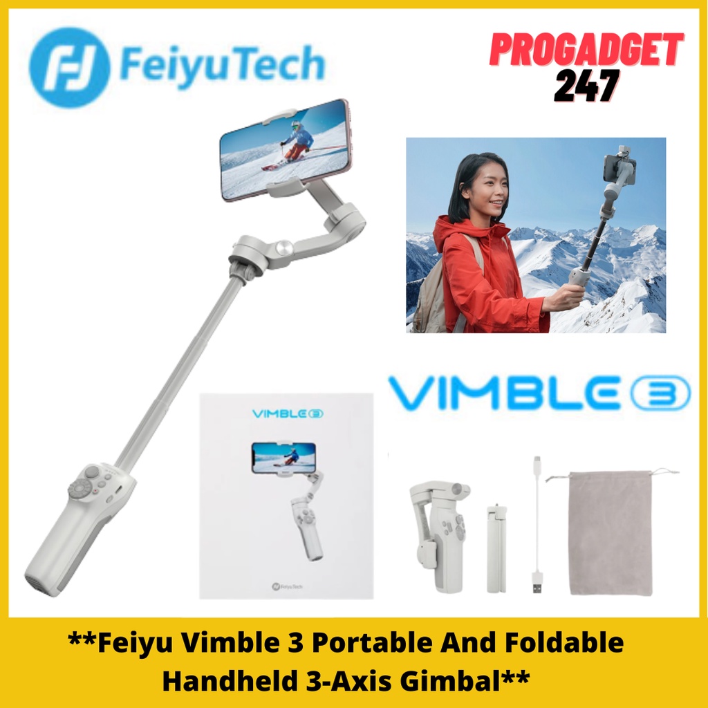 Feiyu Vimble 3 / VB 4 Vimble 4 Portable And Foldable Handheld 3-Axis ...