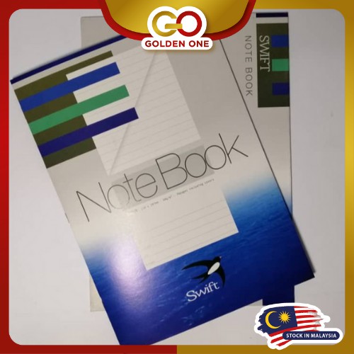 Swift A4 Note Book 60gsm 76pages (Single Line) | Shopee Malaysia