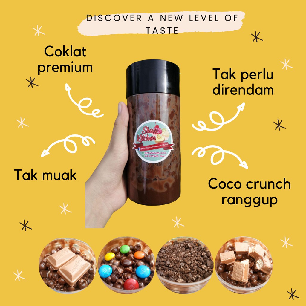 CHOCOJAR CRISPY (BUBBLE RICE) | Shopee Malaysia