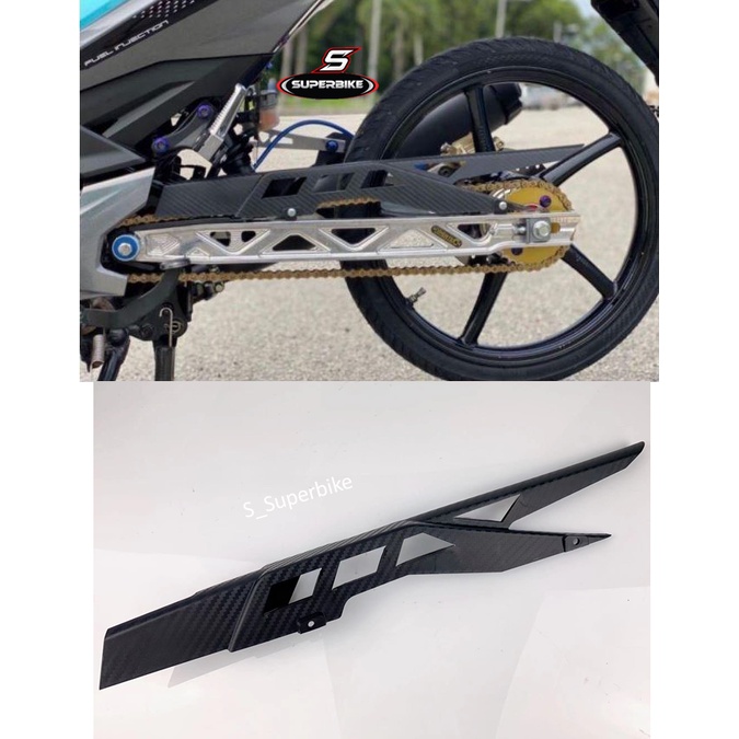 Yamaha Y15 Y15ZR V1 V2 Y16ZR Y16 Chain Cover Full Case Hard Plastic KZR ...