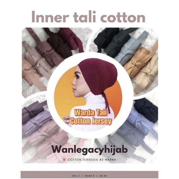 inner tali ikat belakang (beli 3 ke atas free brooch) | Shopee Malaysia