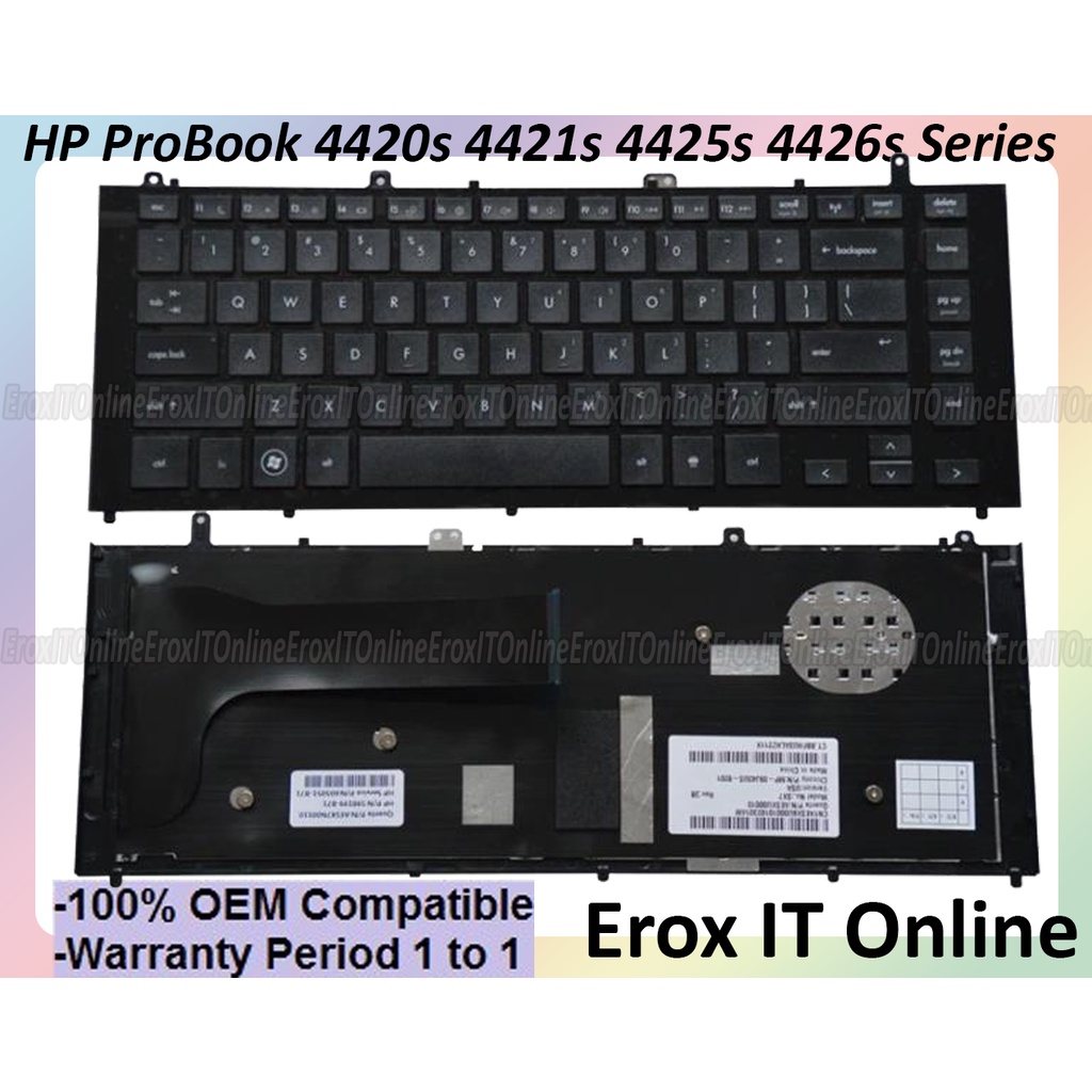 HP ProBook 4420 4420s 4421s 4425s 4426s Series AESX6U00210 9Z.N4KSQ.101 ...