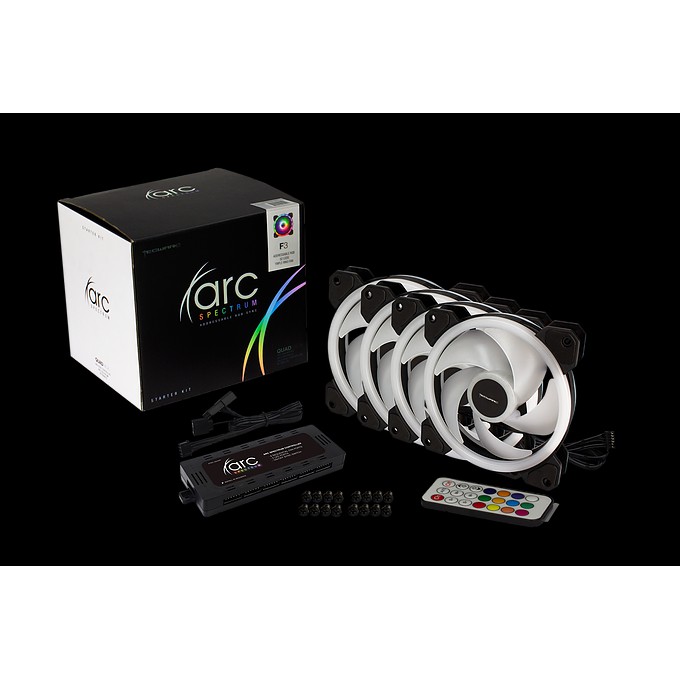 TECWARE ARC SPECTRUM F3 ARGB FAN *4PCS | Shopee Malaysia