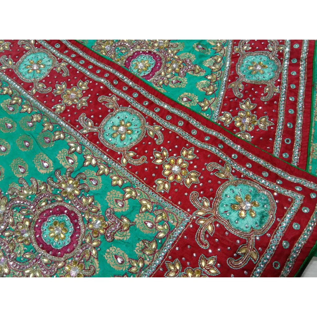 Stone Work Designer Saree | Shopee Malaysia