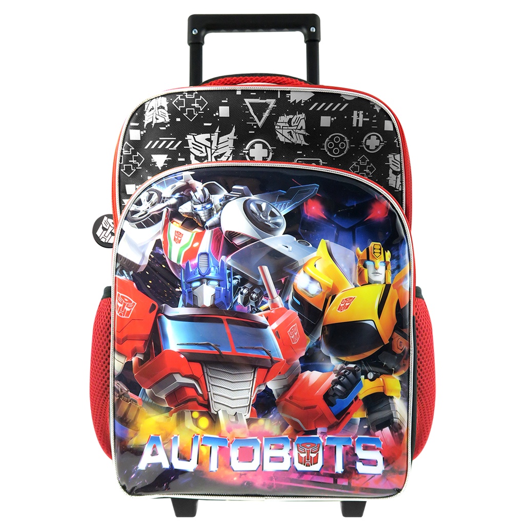 Transformers Warriors Primary School Trolley Bag (6 Wheel) | Shopee ...