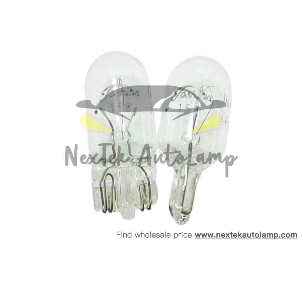 TOSHIBA T10 12V W3.4W W8W Car and Motorcycle Instrument Display Wide ...