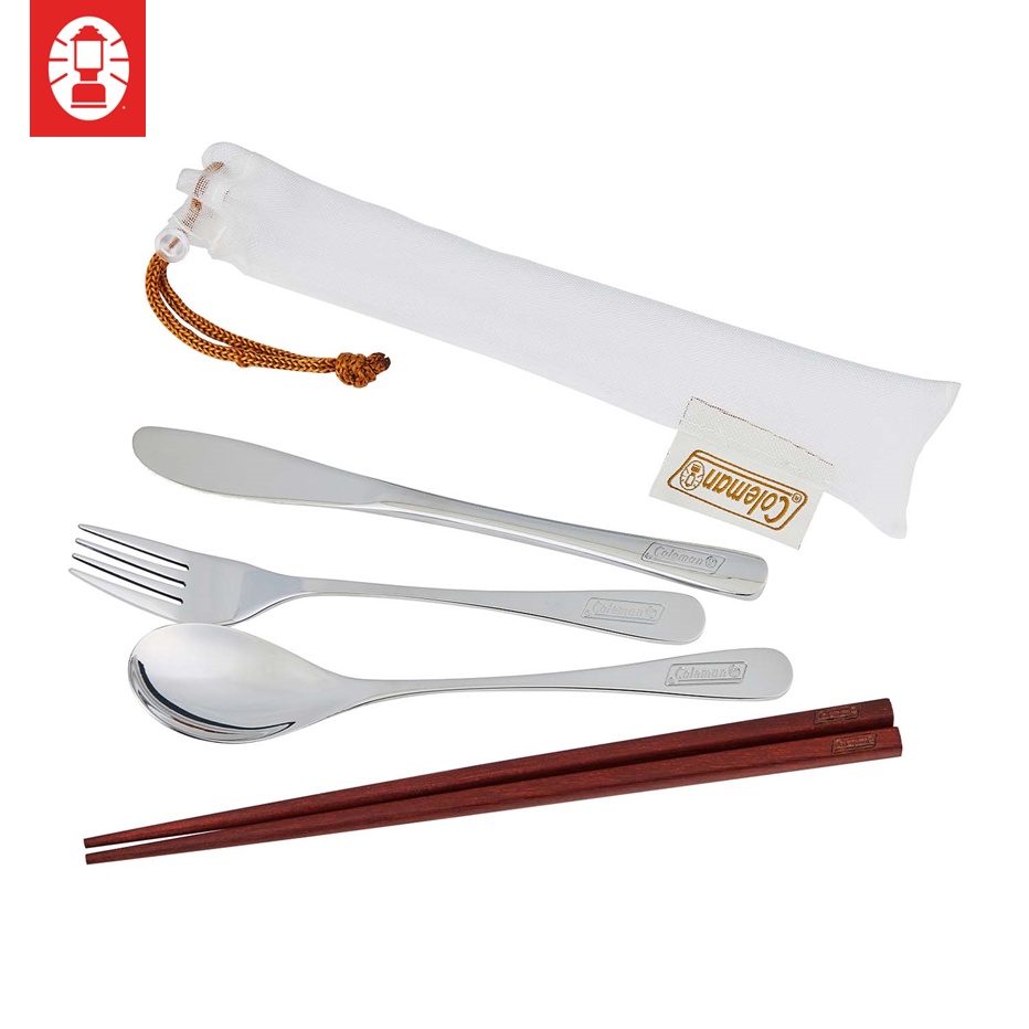 Coleman Stainless Cutlery Set Personal | Shopee Malaysia