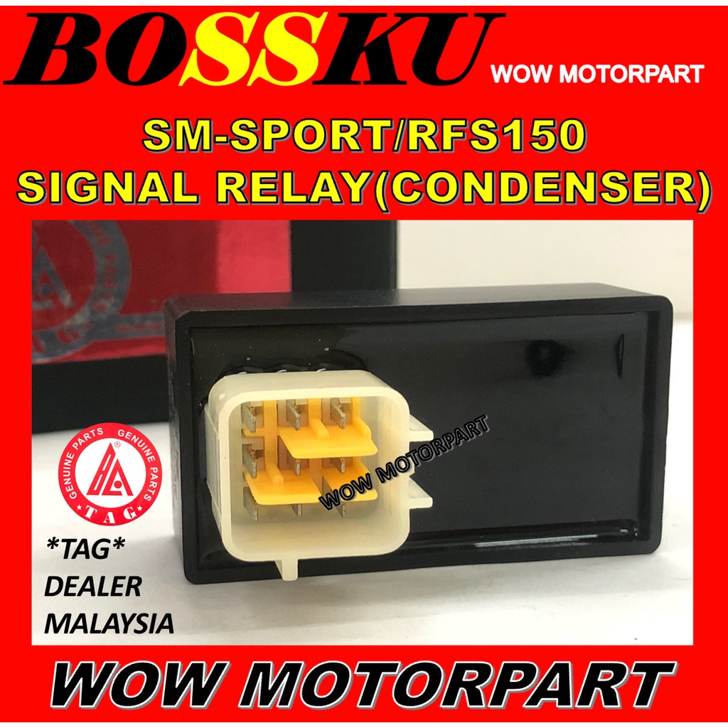 SM-SPORT 110 R WINKLE LAMP RELAY SM SPORT SIGNAL RELAY RFS150 SIGNAL ...