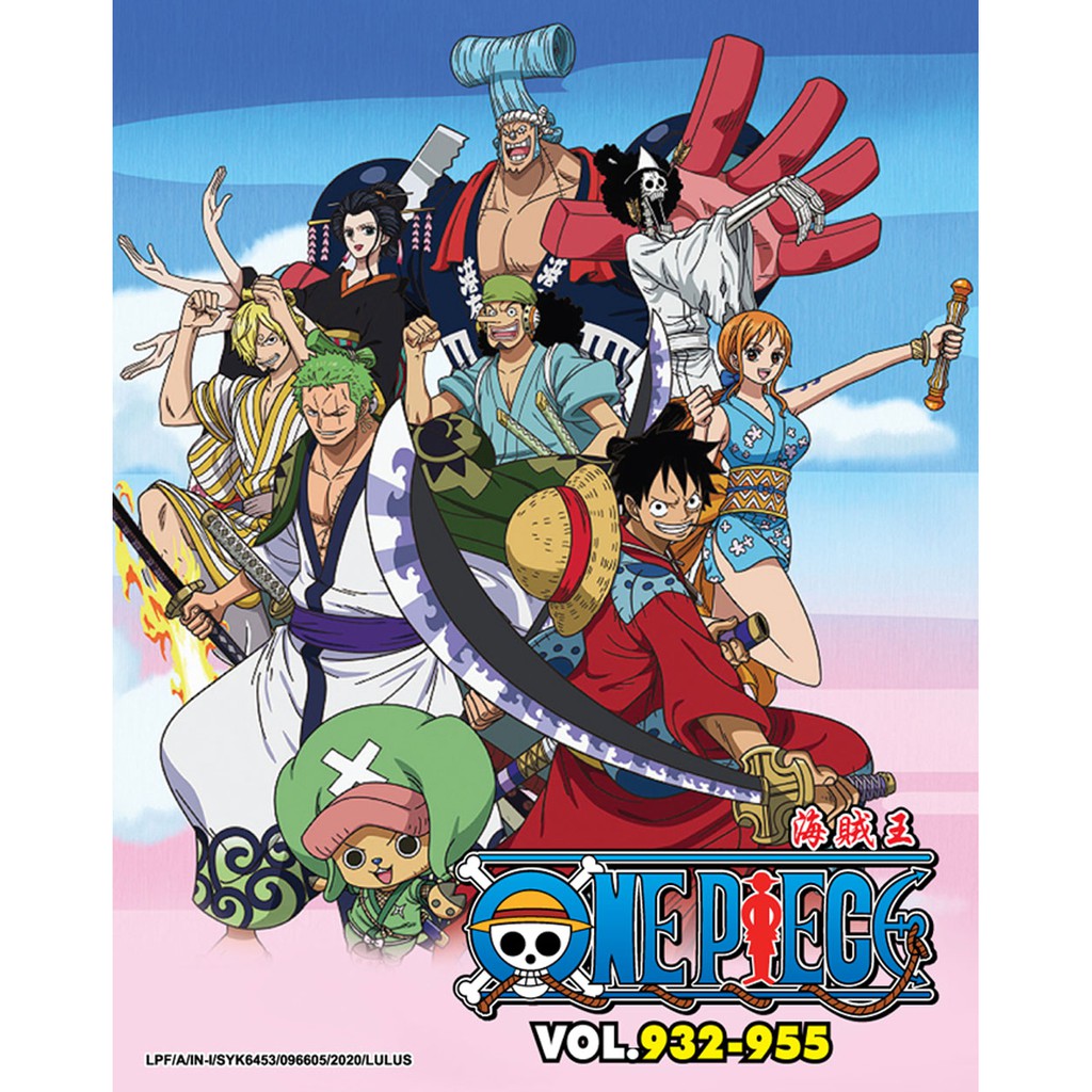 Anime DVD One Piece Box 30 Vol 932-955 (3DVD) (2020) | Shopee Malaysia
