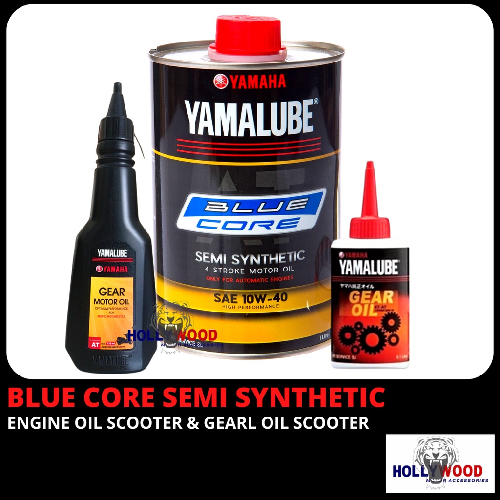 YAMALUBE BLUE CORE SCOOTER 4T SEMI SYNTHETIC FOR NOUVO EGO GEAR SOLARIZ ...