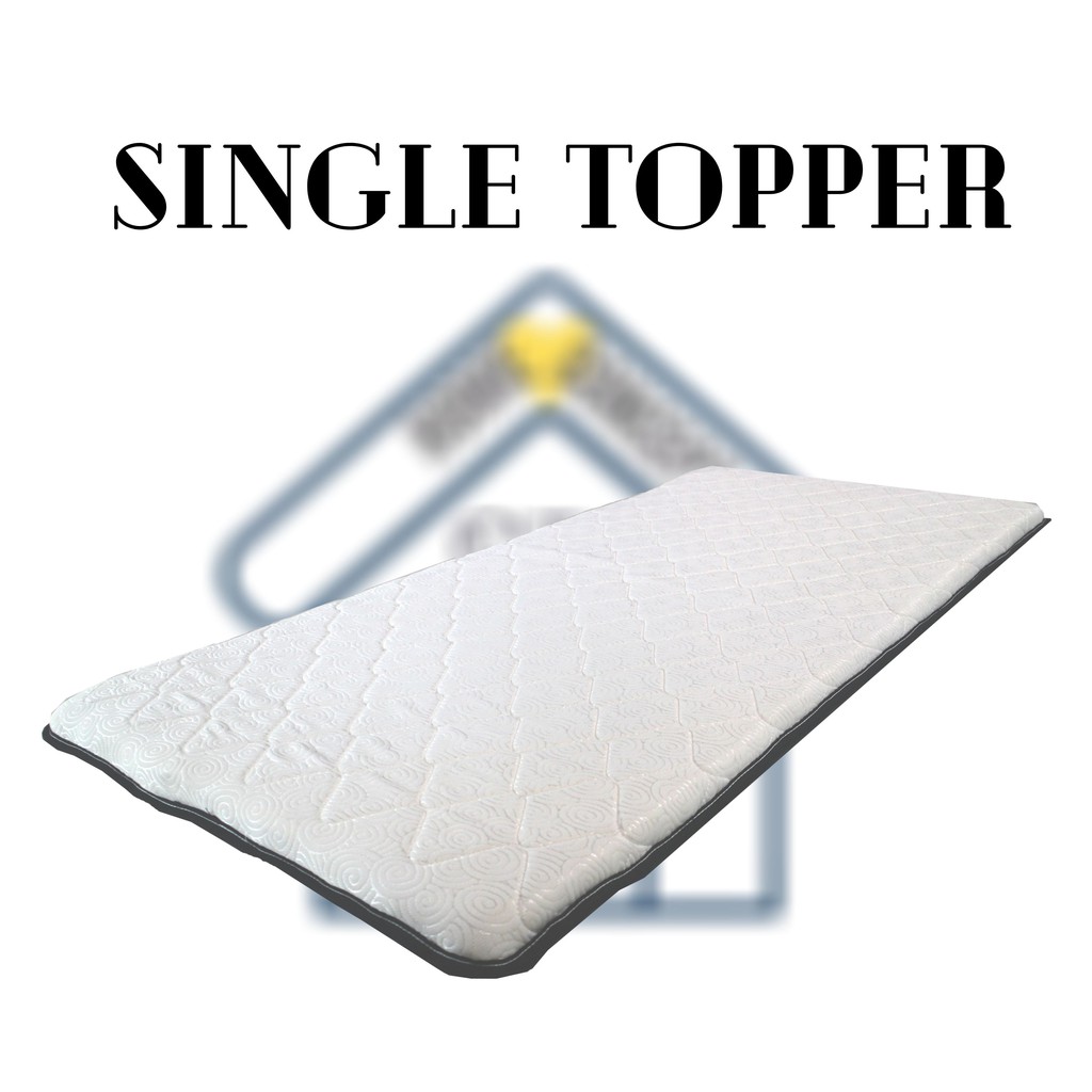 (Premium Quality)Extra Thick 3" Topper Single Topper/Queen Topper/Super ...
