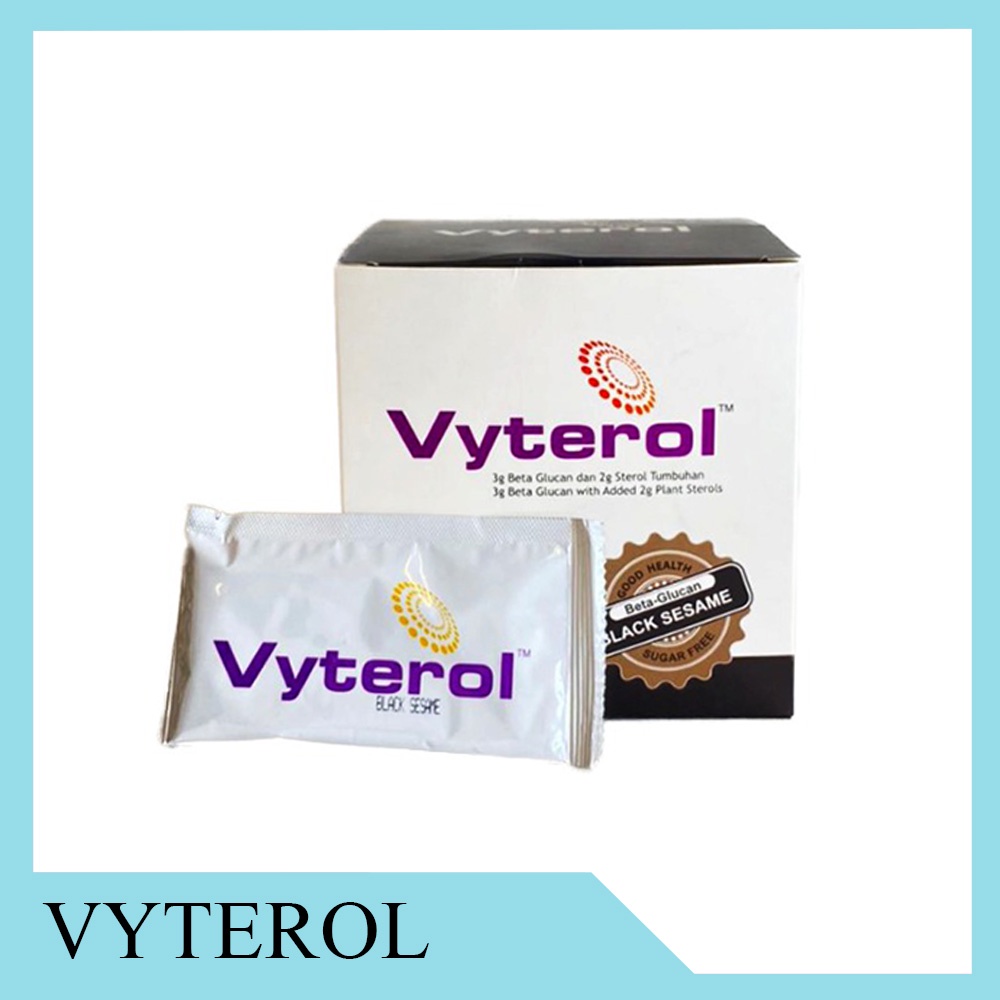 Yiruba VYTEROL Black Sesame Lowering Cholesterol 16g x 28 sachets ...