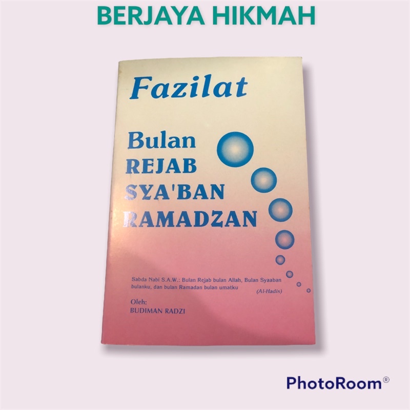 FADHILAT REJAB SYA’BAN RAMADHAN | Shopee Malaysia