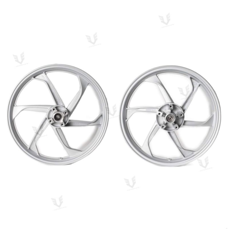 Y15/Y15ZR/Y16ZR XTERO 6 BATANG SPORT RIM PNP Y15ZR GOLD/BLACK/SILVER ...