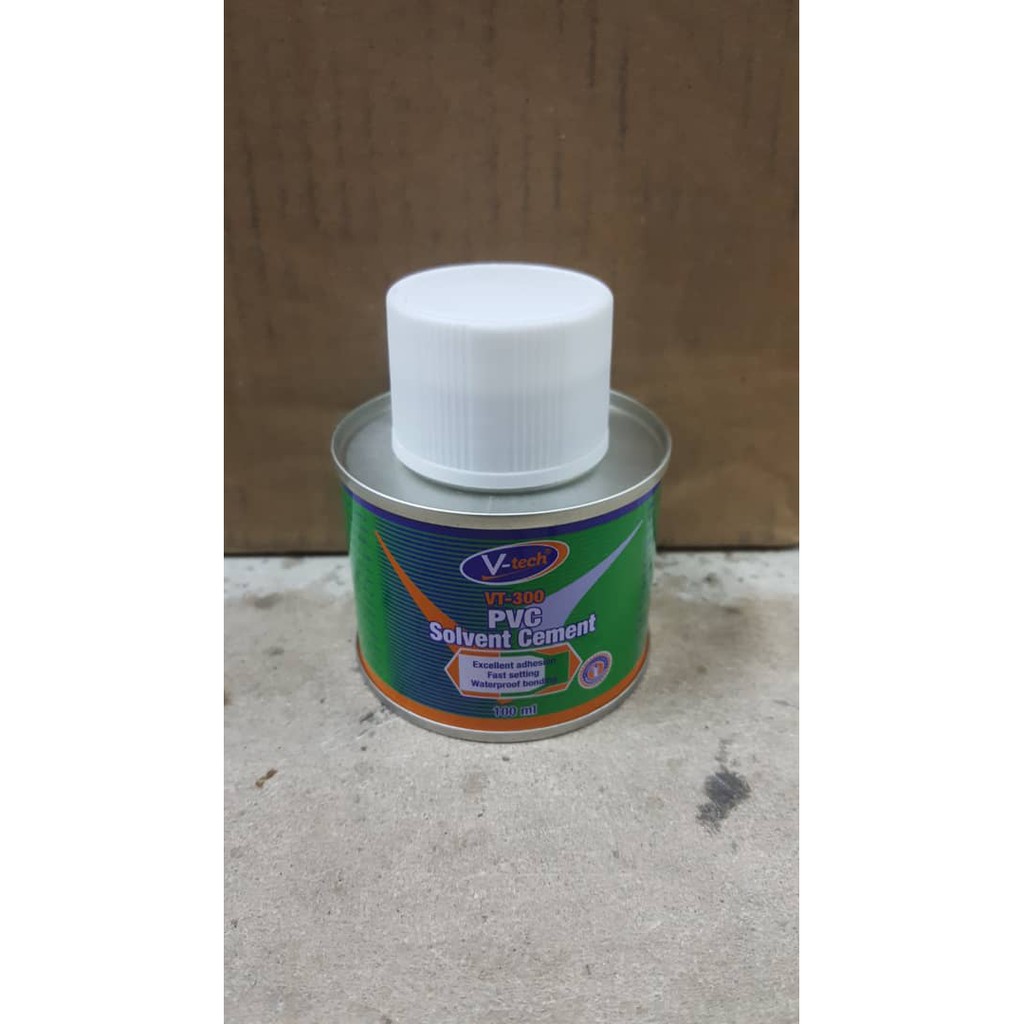 VTECH VT300 Solvent Cement Gum PVC Pipe Glue 100G | Shopee Malaysia