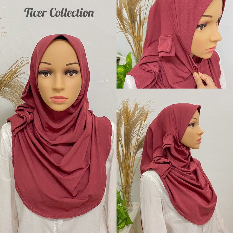 Instant Shawl , Shawl Malas , Bokitta Viral | Shopee Malaysia