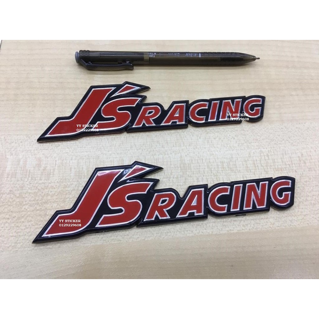 Emblem Honda JSRACING EMBLEM js racing Kereta Honda City Honda Civic Fc ...