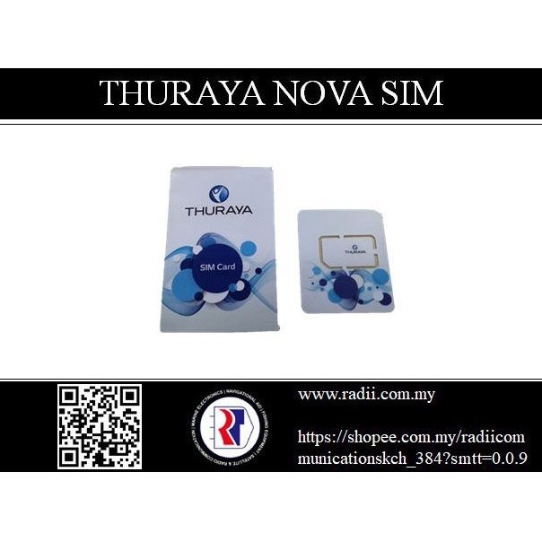 THURAYA Prepaid NOVA SIM Card | Shopee Malaysia