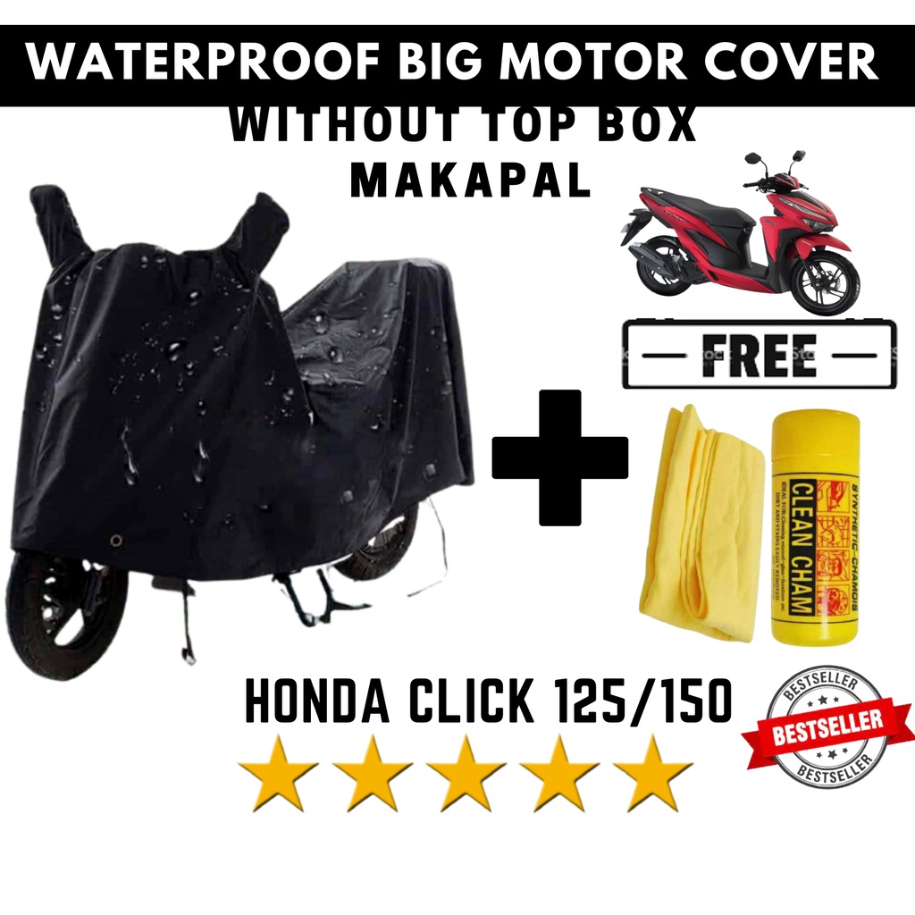 HONDA CLICK 125i MOTOR COVER / Honda click 150i MOTOR COVER WATERPROOF ...