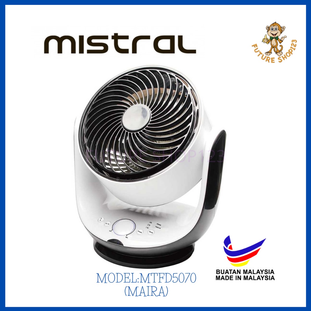Mistral Air Circulator Fan - DC Motor MTFD5070 | Shopee Malaysia