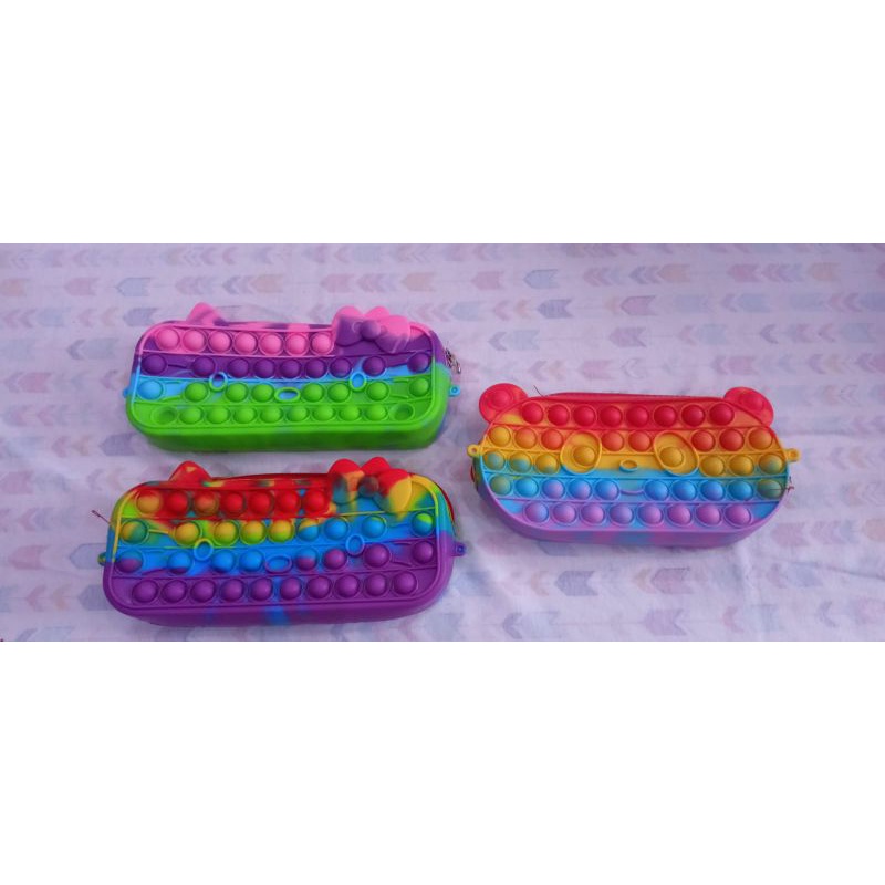 Pop IT Hello Kitty Panda Rainbow Popit Pencil Case | Shopee Malaysia