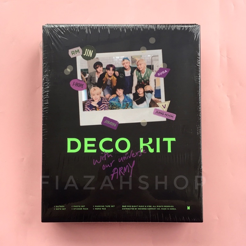 [Ready] Bts Deco Kit 2022 Sealed Official Full set | Shopee Malaysia