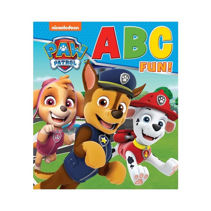 Paw Patrol ABC Learn the Alphabets Fun Board Book For Kids | Shopee ...