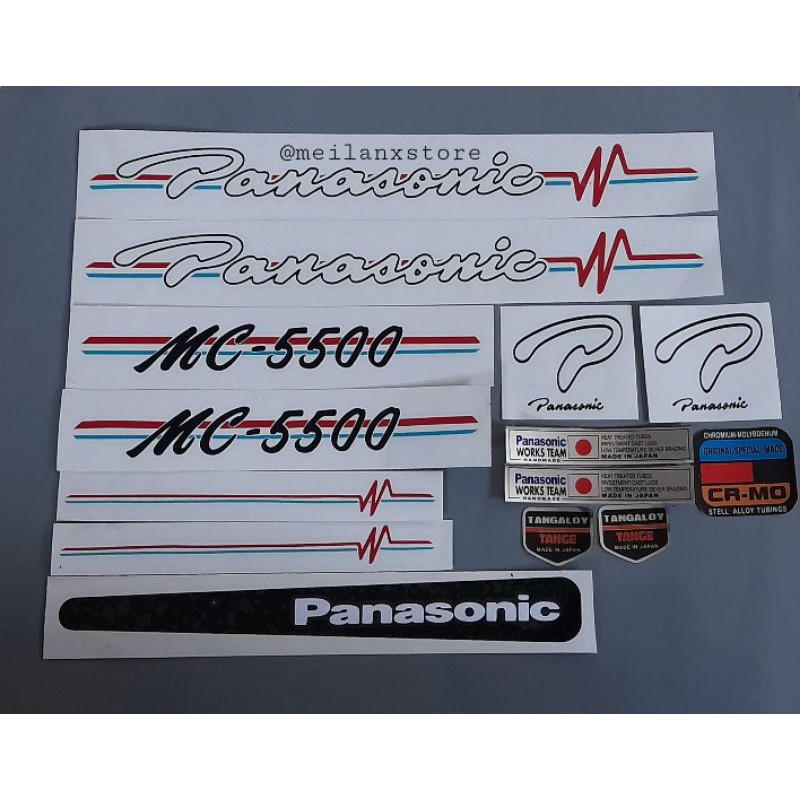 Panasonic mc 5500 outline bicycle sticker | Shopee Malaysia
